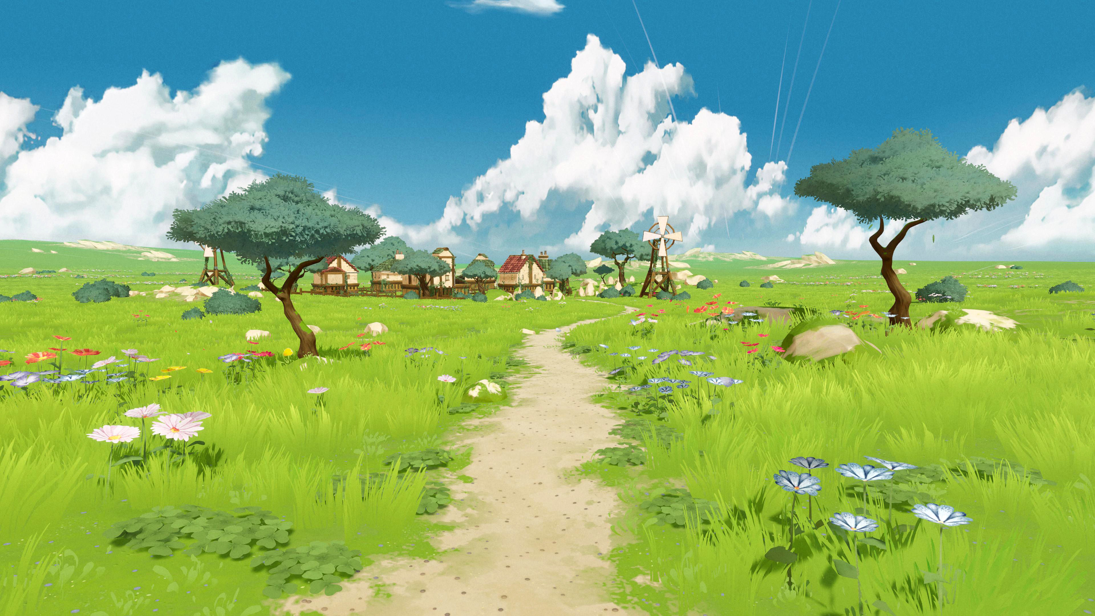 3D model Stylized Village VR / AR / low-poly | CGTrader