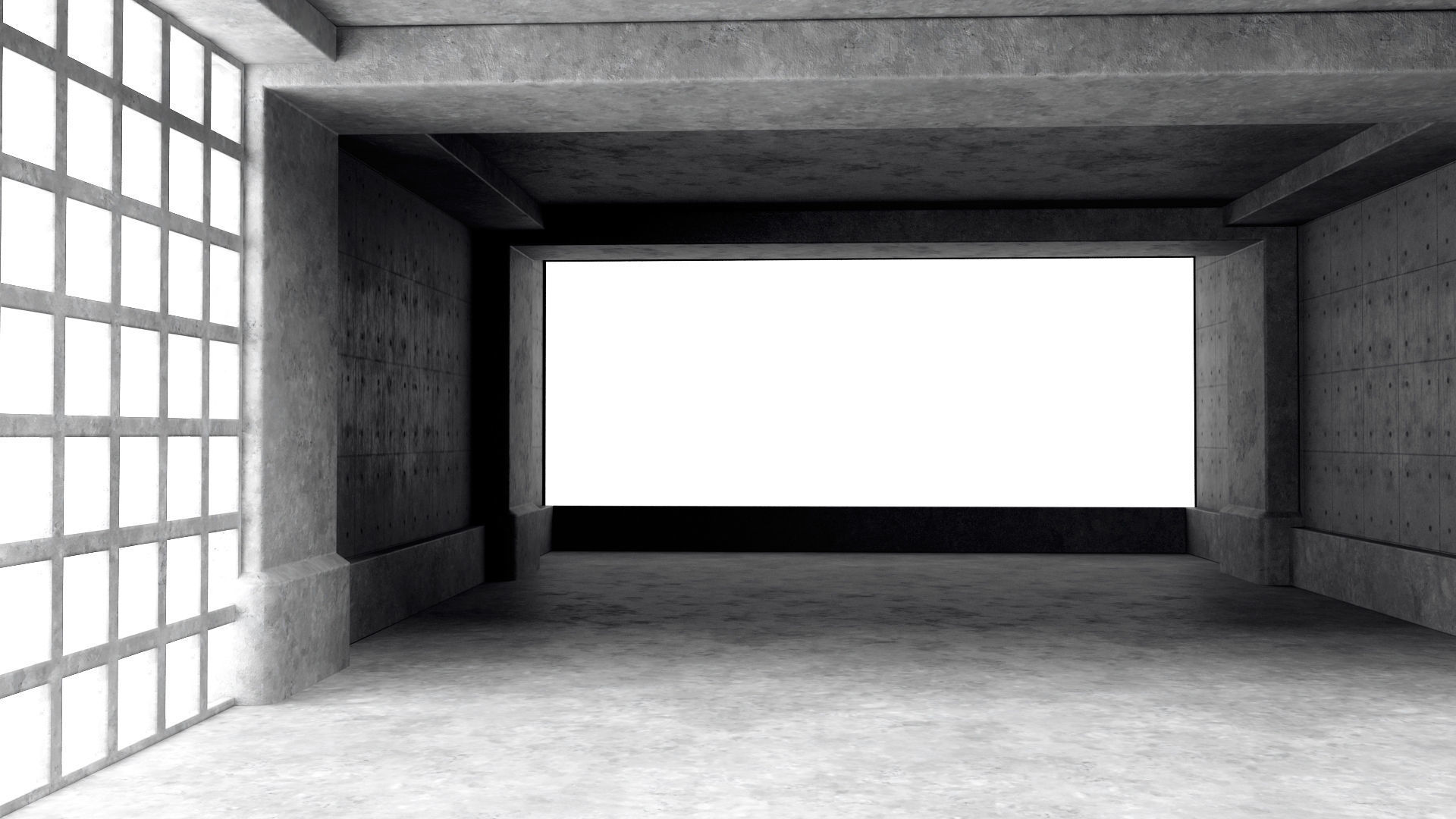 Empty room interior 03 3D model | CGTrader