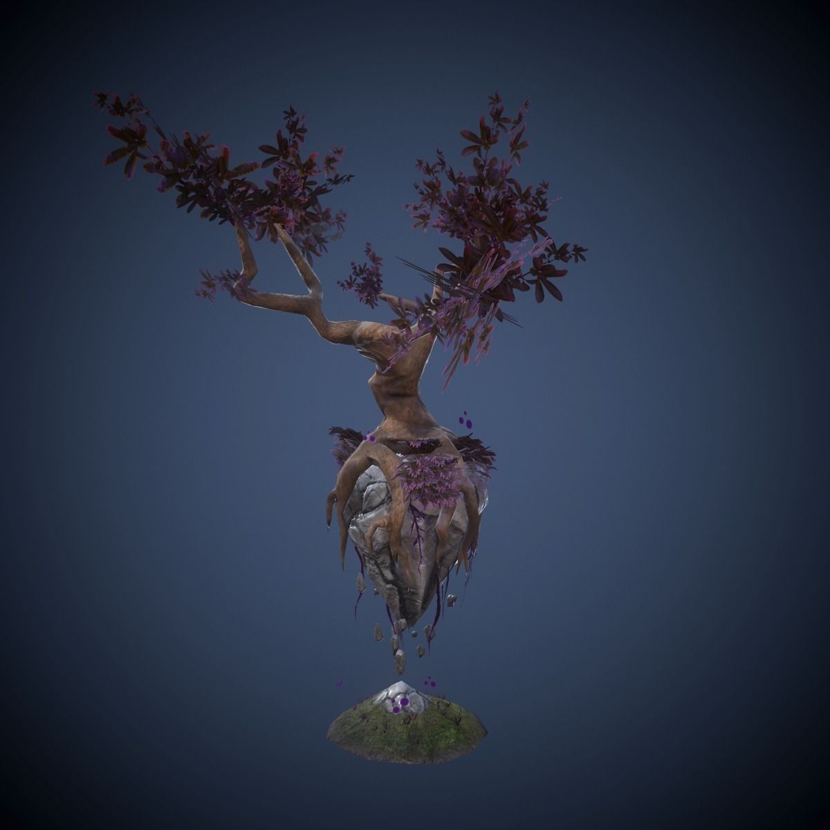3D model Flying Tree model VR / AR / low-poly | CGTrader