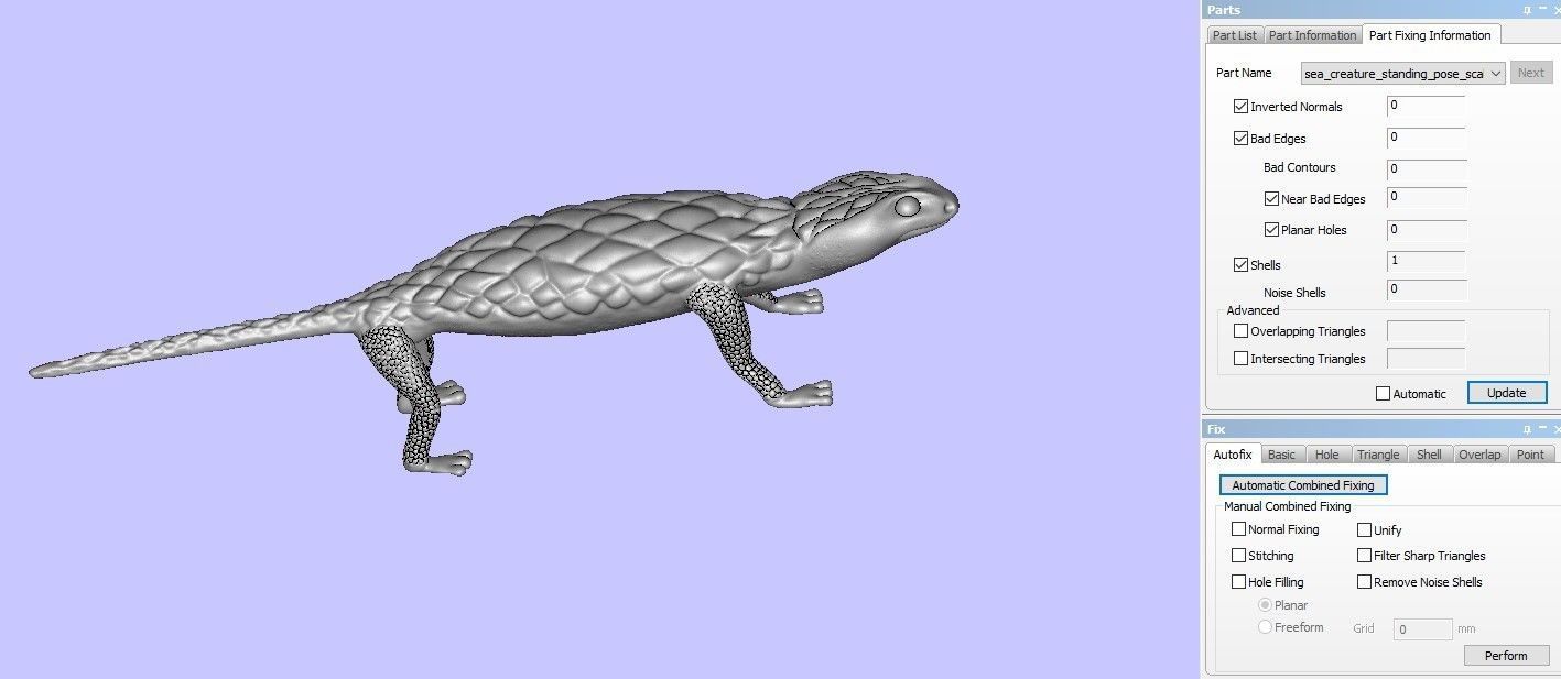 Creature 3D model 3D printable | CGTrader