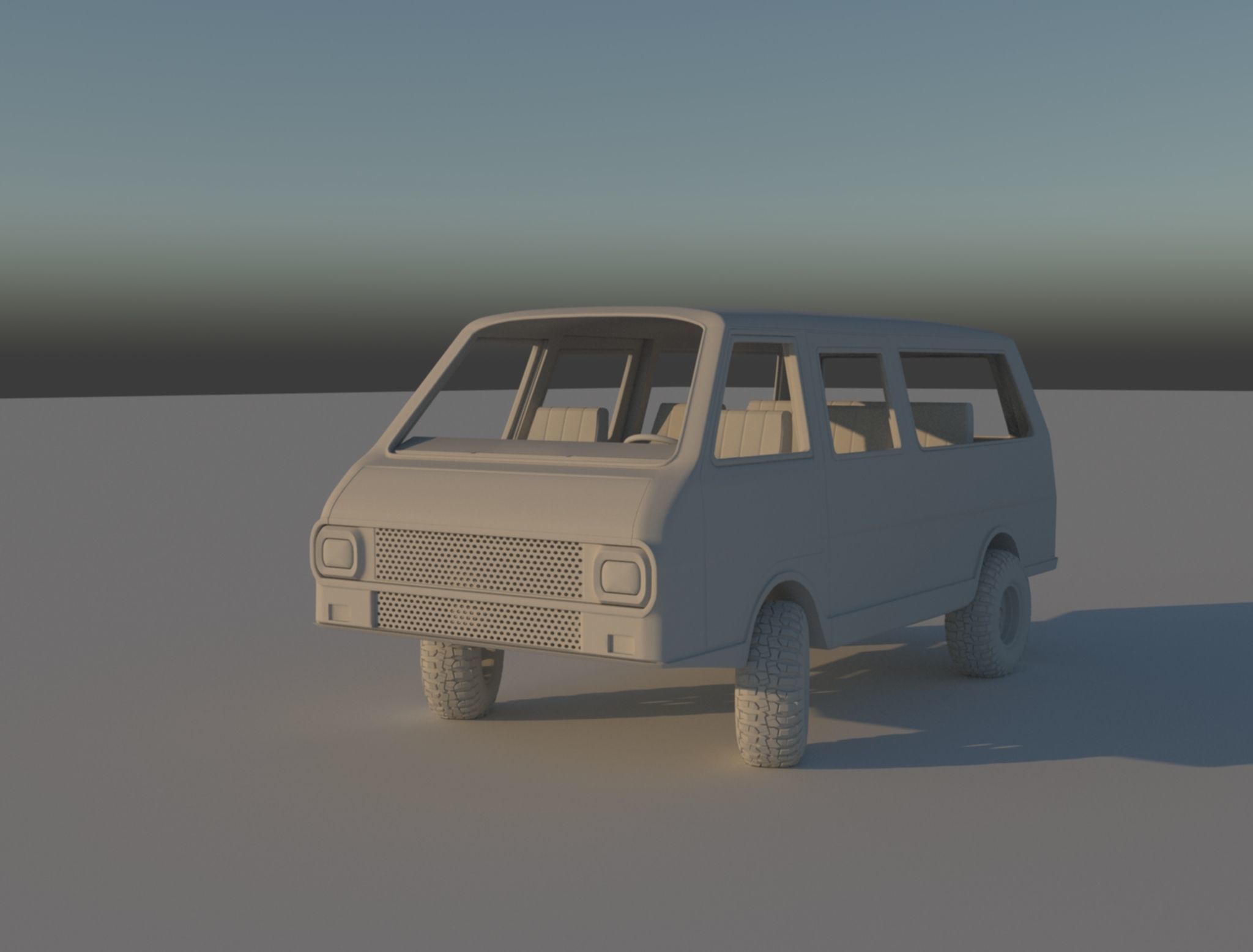 3D model RaF Car VR / AR / low-poly | CGTrader