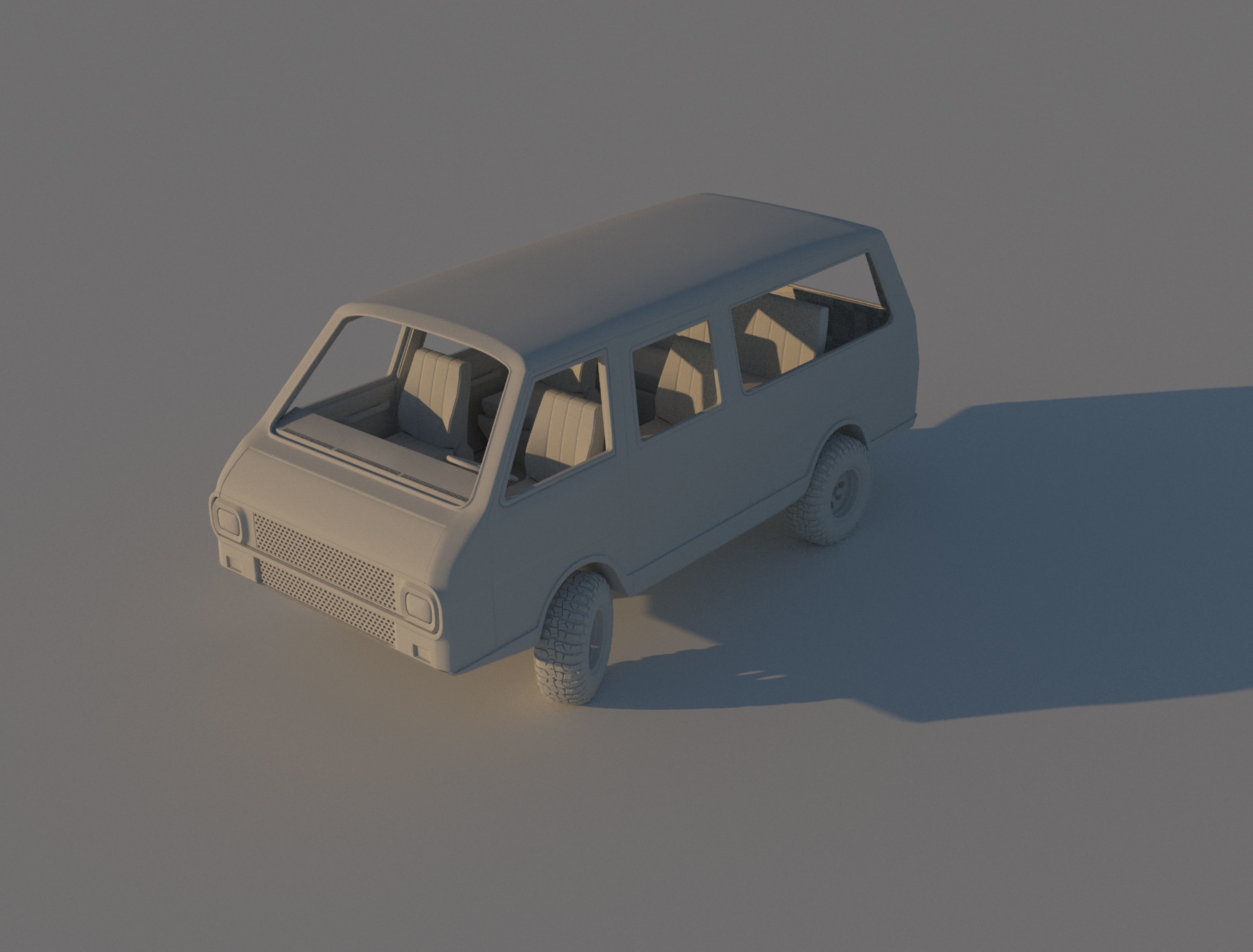 3D model RaF Car VR / AR / low-poly | CGTrader