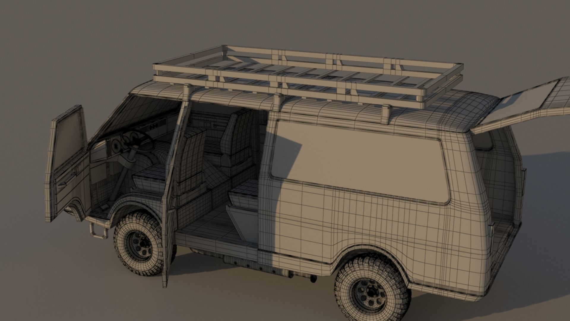 3D model RaF Car VR / AR / low-poly | CGTrader