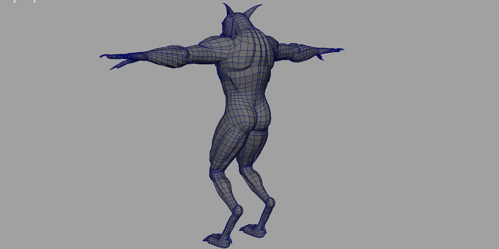 wolfman 3d model 3D model | CGTrader