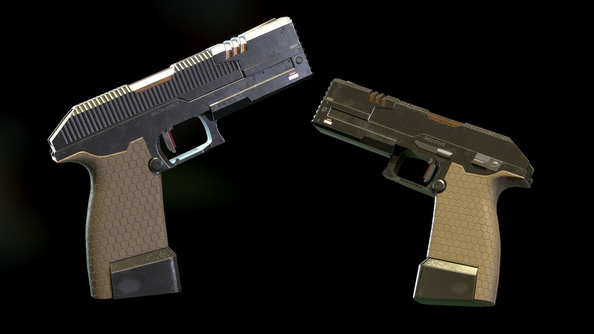 3D model P2020 Pistol from Apex Legends VR / AR / low-poly | CGTrader
