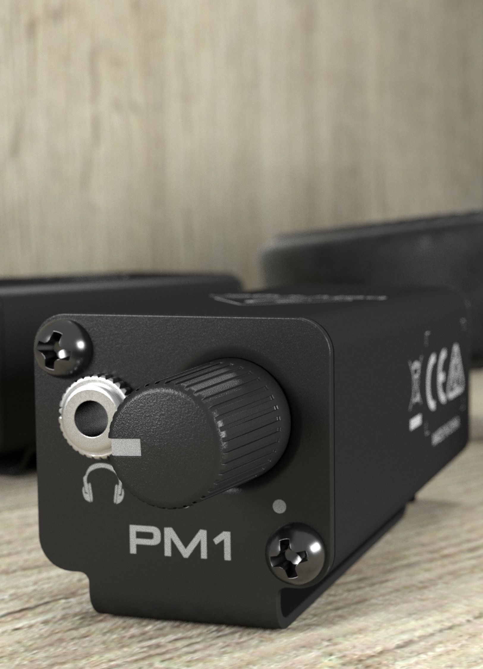 Behringer PM1 Personal In-Ear Monitor Belt-Pack 3D model | CGTrader