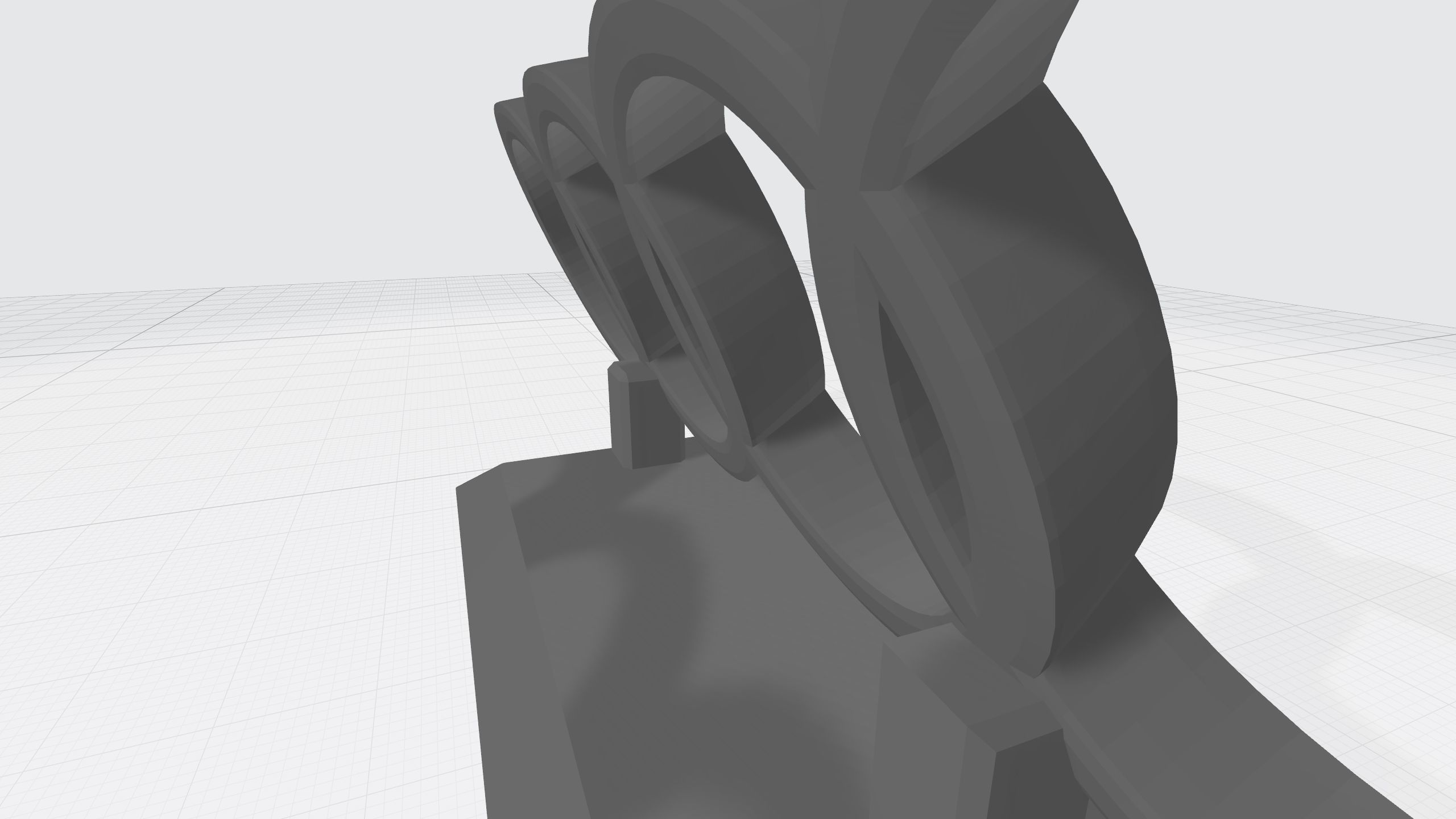 AUDI LOGO 3D model 3D printable | CGTrader