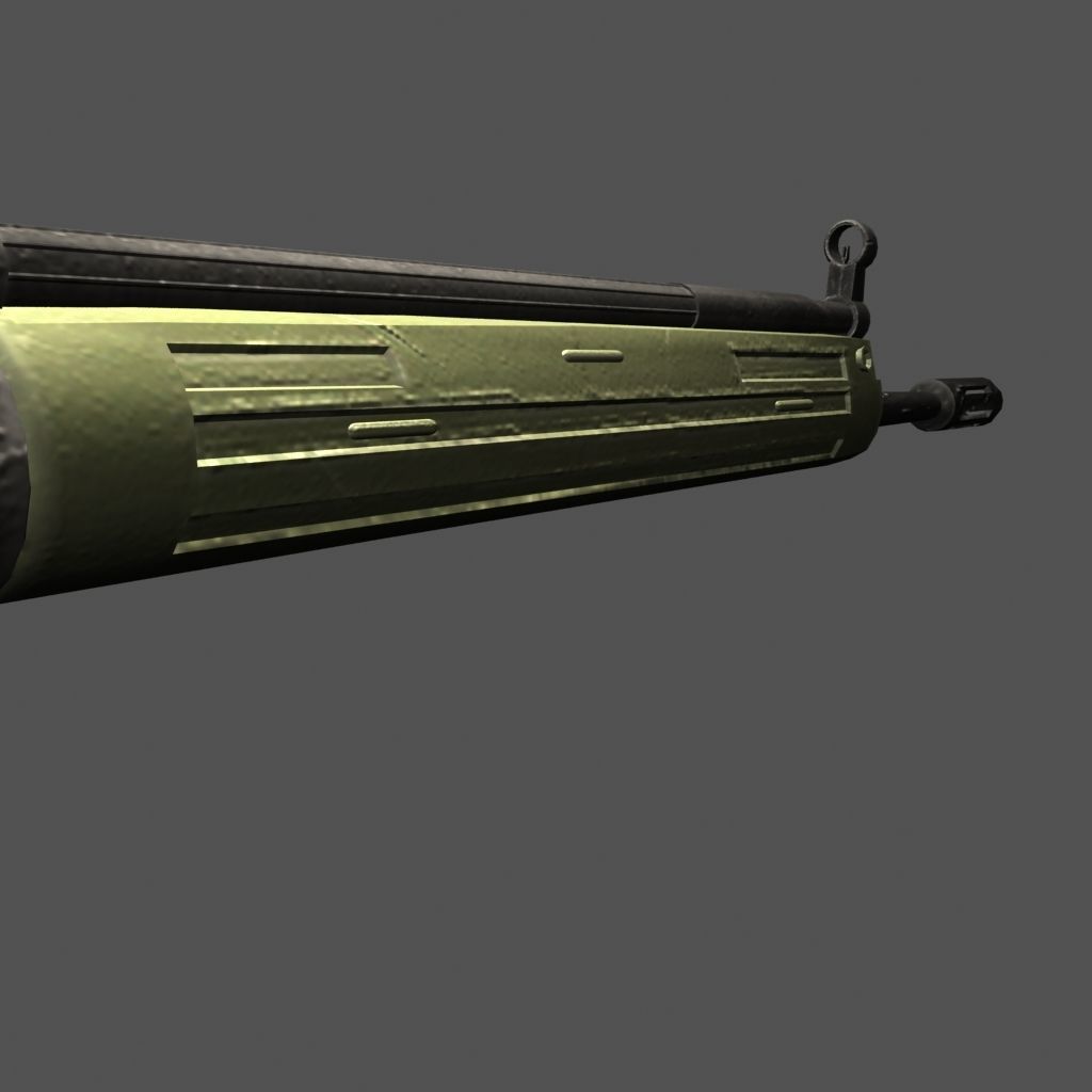 3D model G3 machine gun VR / AR / low-poly | CGTrader