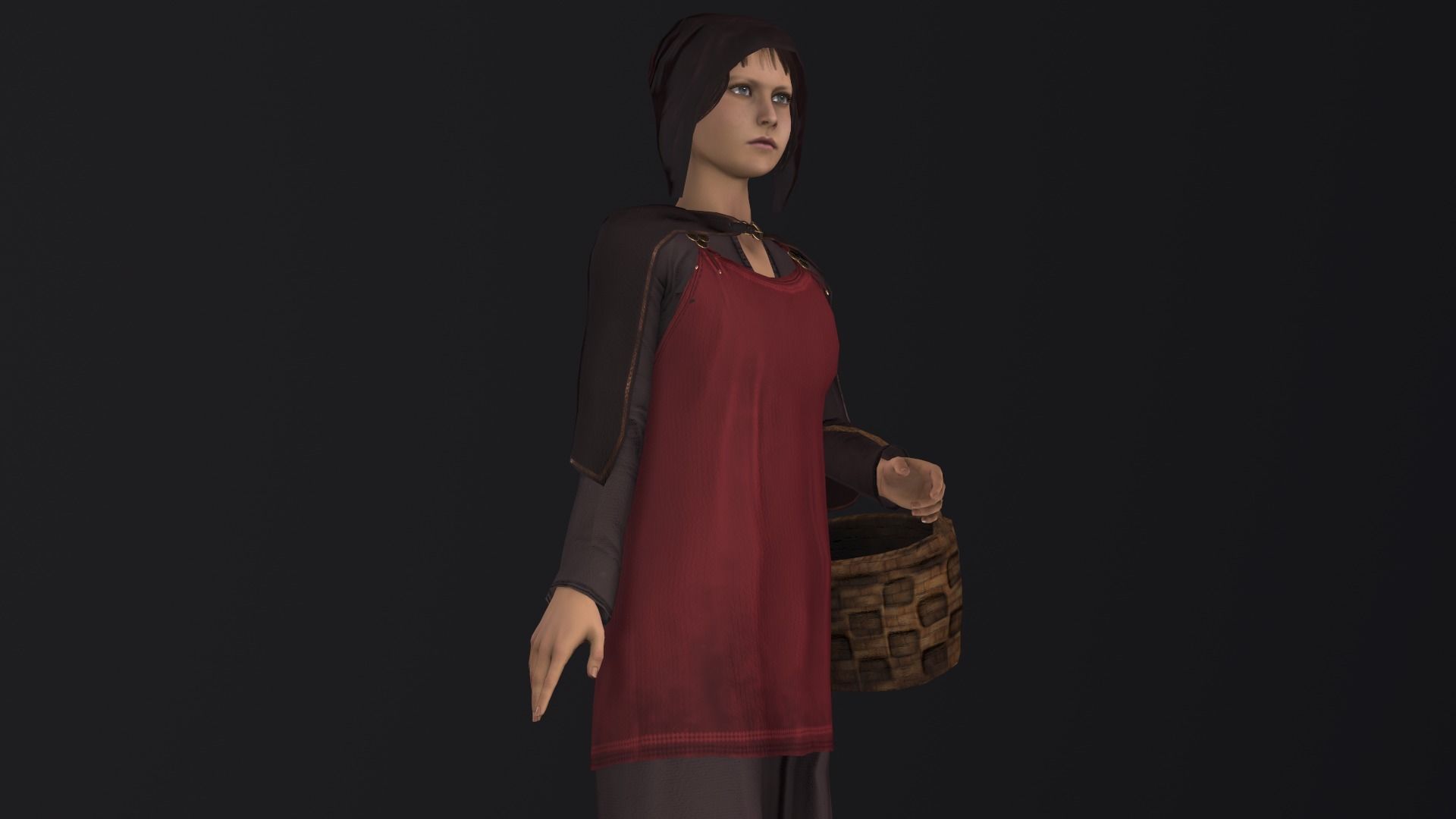3D model Idelia VR / AR / low-poly rigged | CGTrader