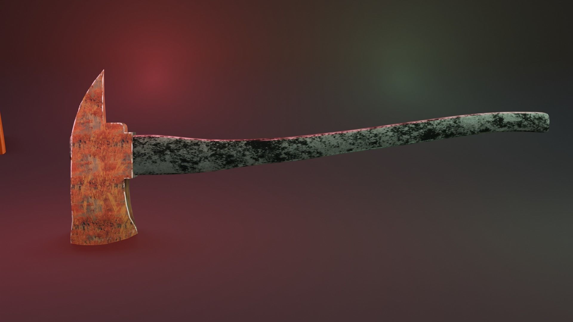 3D model Fire Axe with 4 diffrent textures VR / AR / low-poly | CGTrader