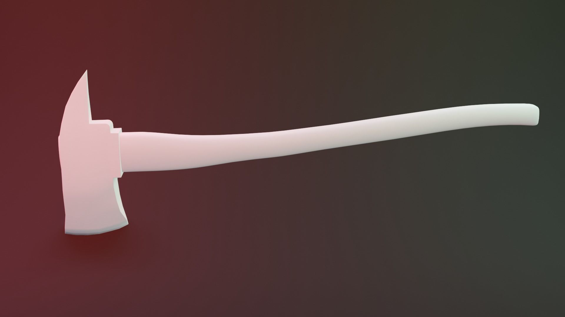 3D model Fire Axe with 4 diffrent textures VR / AR / low-poly | CGTrader