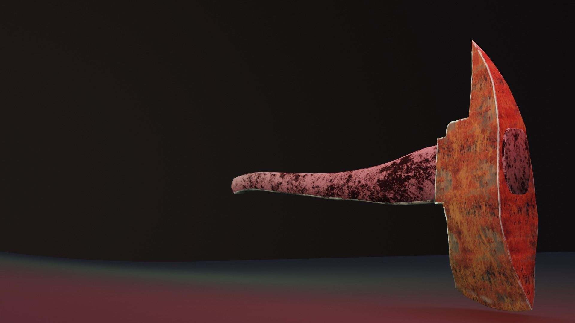 3D model Fire Axe with 4 diffrent textures VR / AR / low-poly | CGTrader