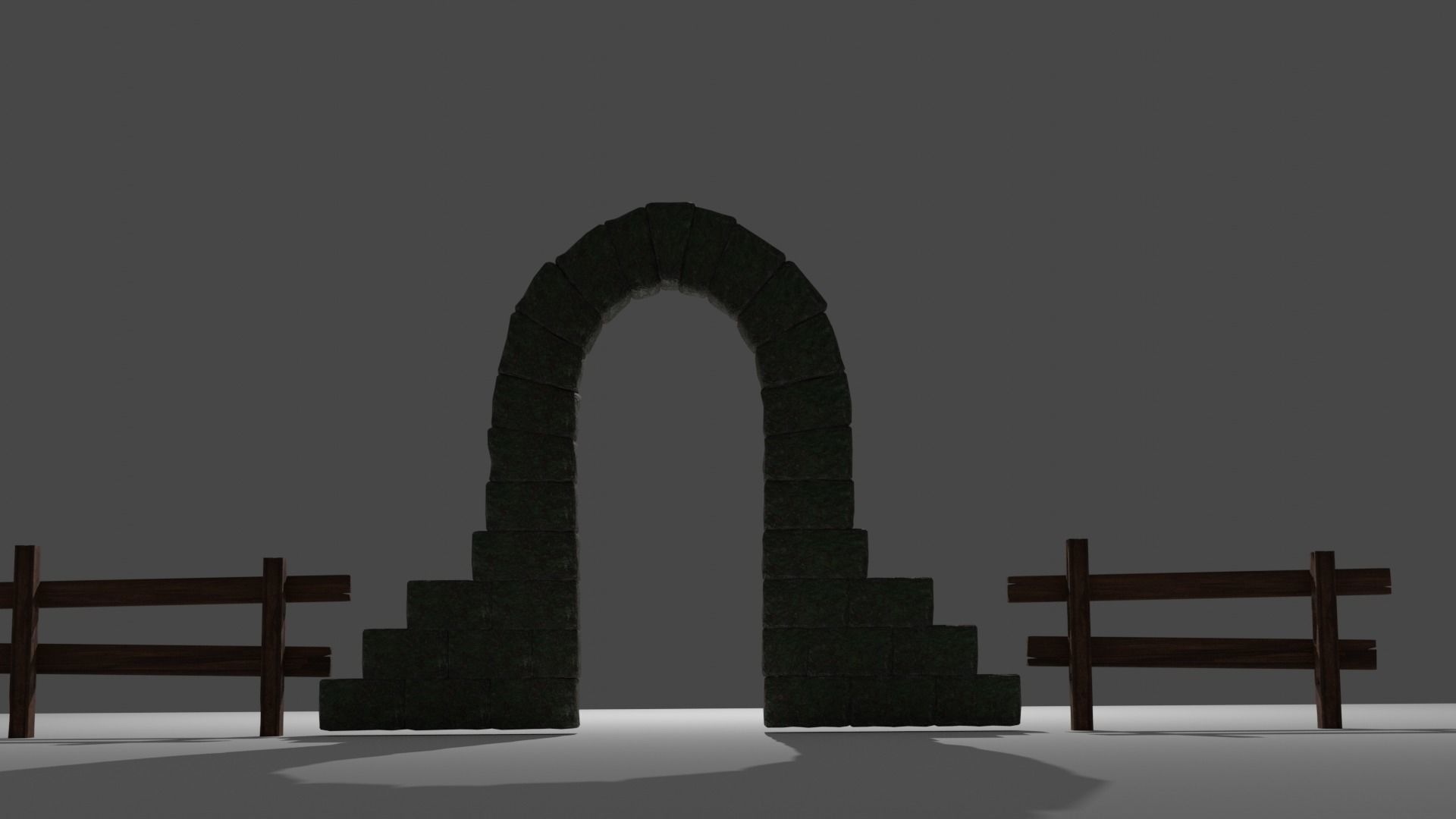Ancient arch 3D model | CGTrader