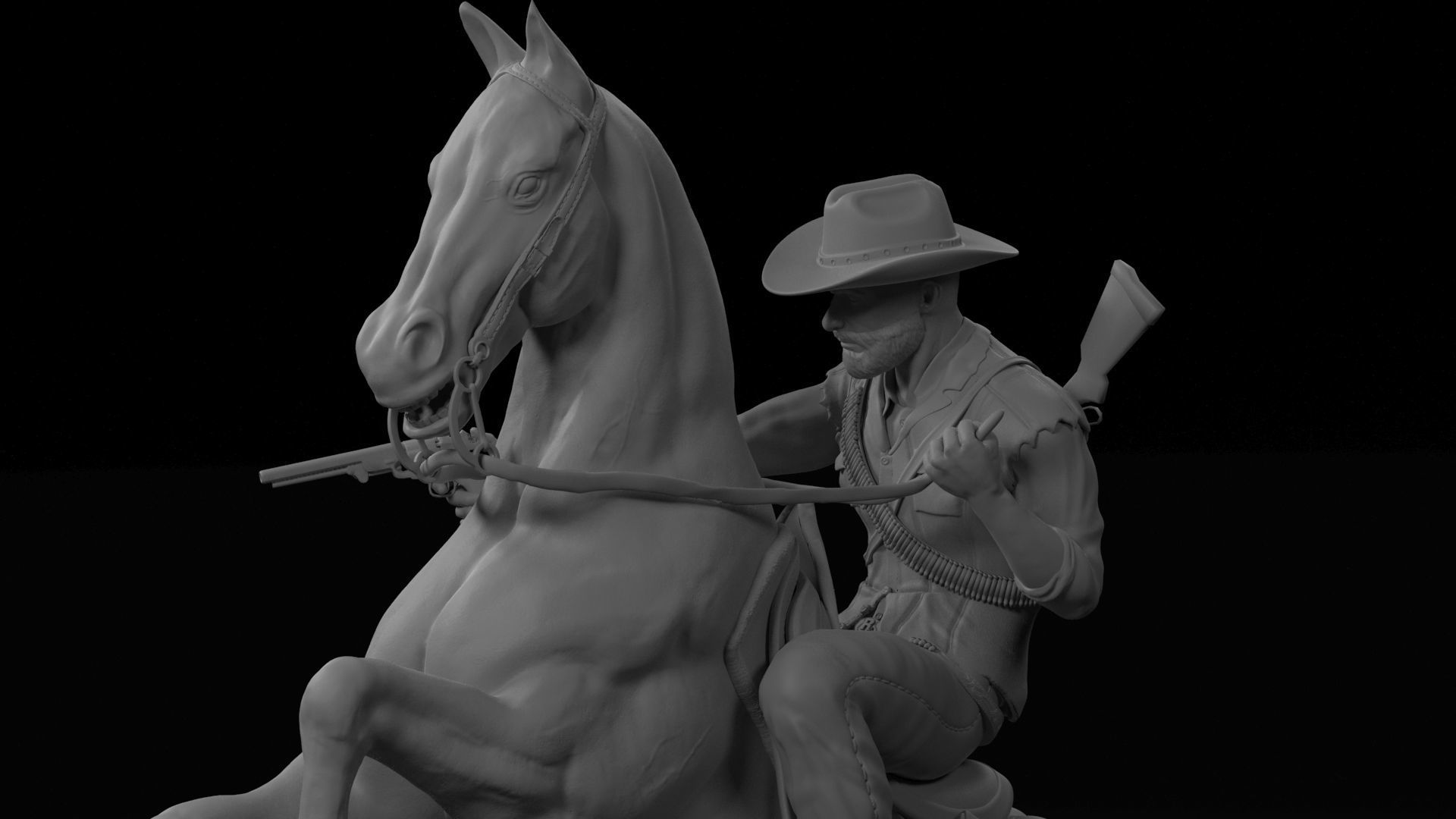 Red Dead Redemption 3D Print 3D model 3D printable | CGTrader