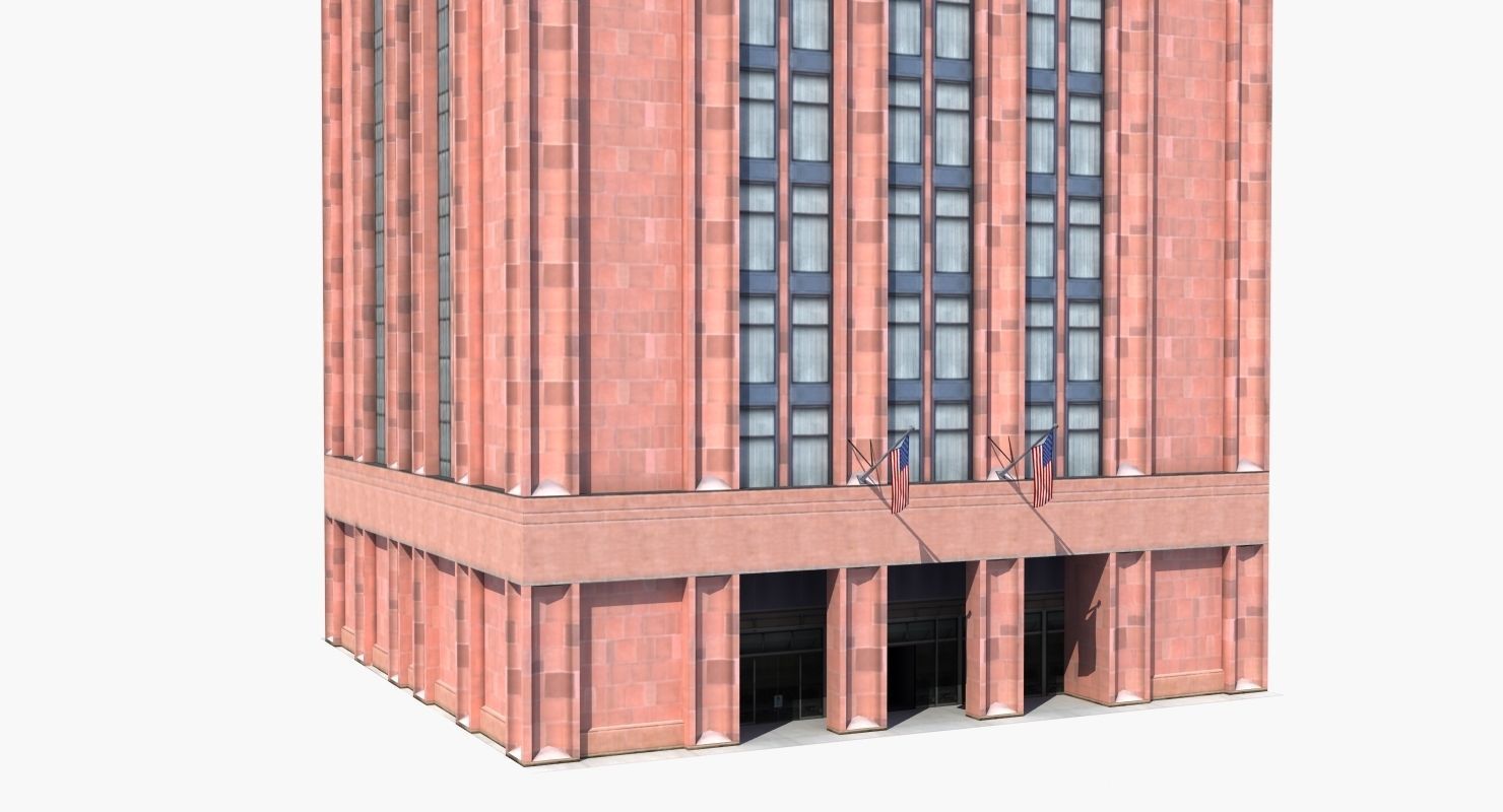 3D model Office Library Building VR / AR / low-poly | CGTrader