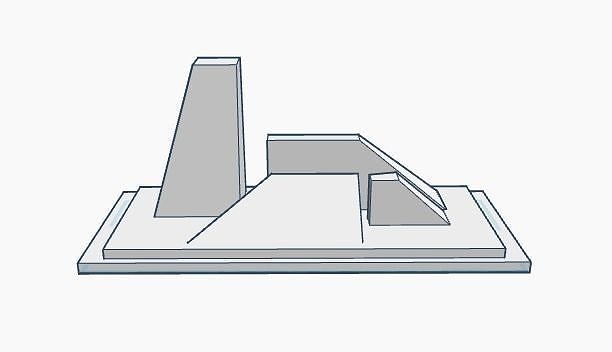 Geometric Scene 3D model 3D printable | CGTrader