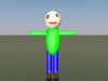 Baldi Rigged Cartoon 3D model rigged | CGTrader