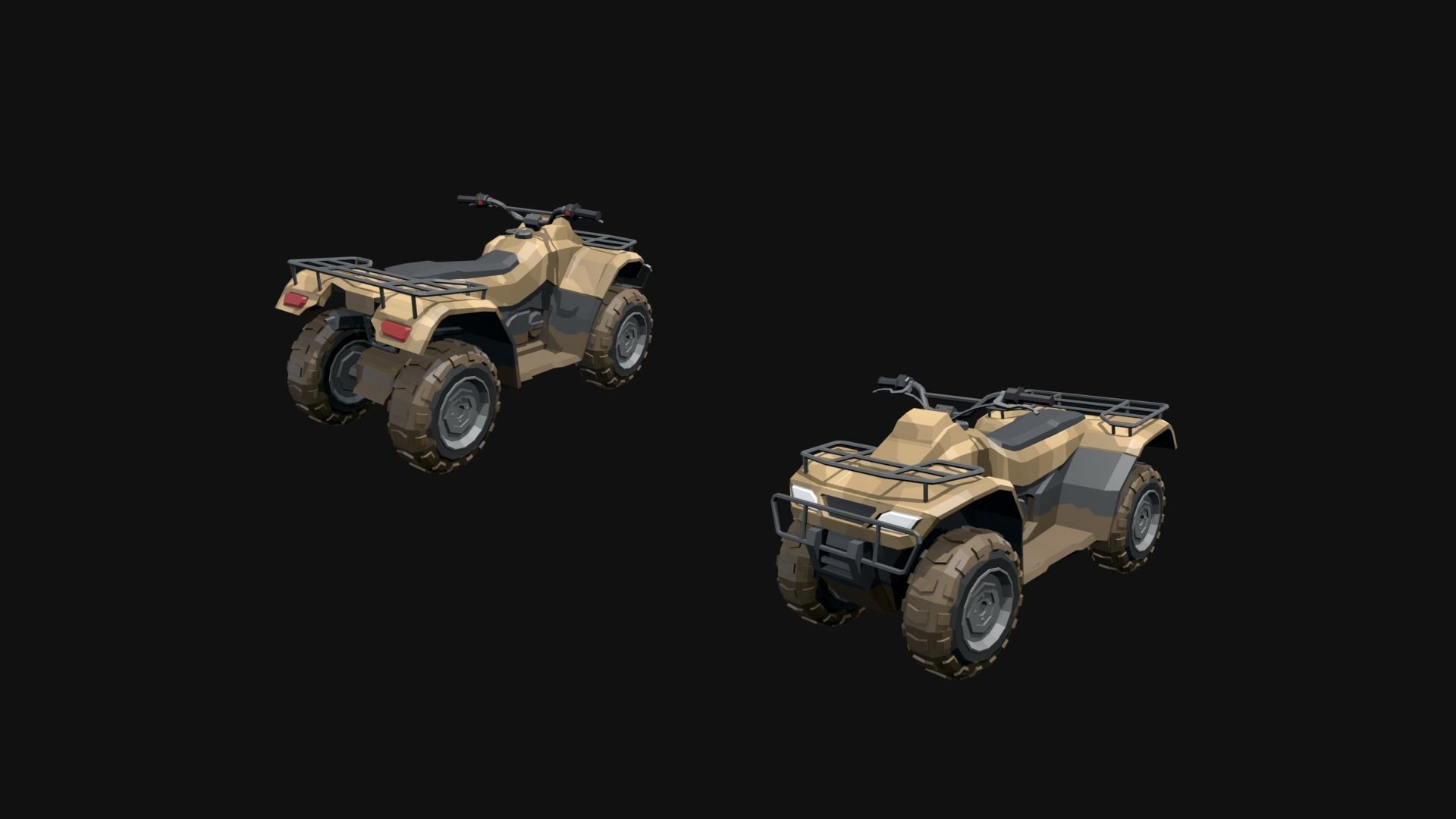 3D model Low Poly - Military Vehicles VR / AR / low-poly | CGTrader