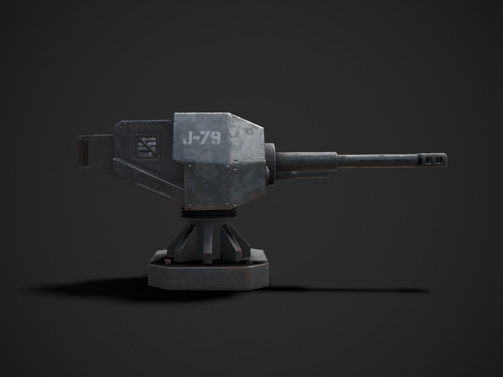 3D model Turret Sentry Game Model VR / AR / low-poly | CGTrader