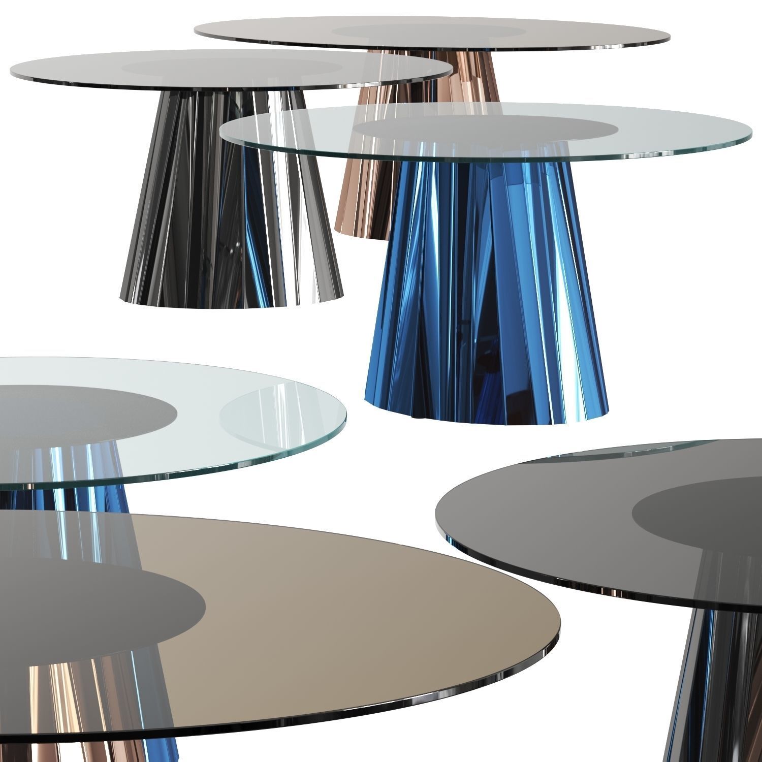 3D ClassiCon Pli Dining Tables | CGTrader