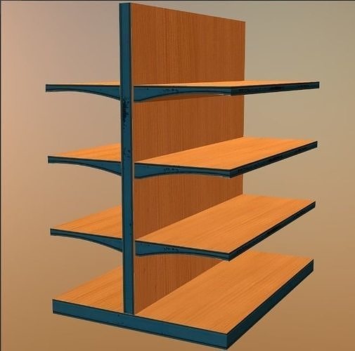 3D model Display Rack 03 VR / AR / low-poly | CGTrader