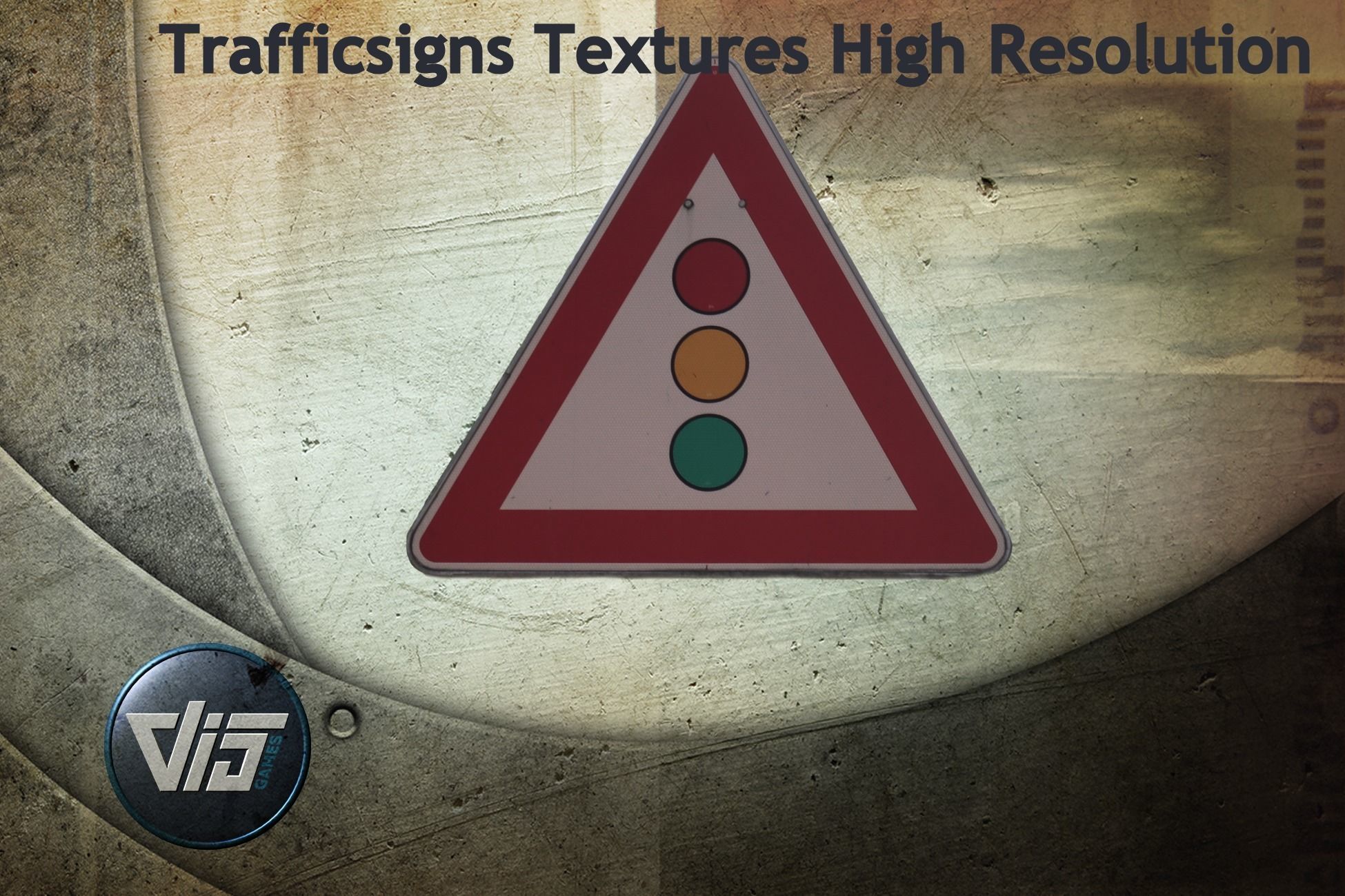 3D High Resolution Trafficsigns Textures | CGTrader