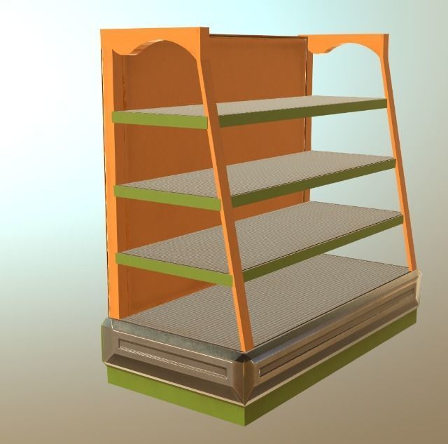 3D model Display rack 05 VR / AR / low-poly | CGTrader
