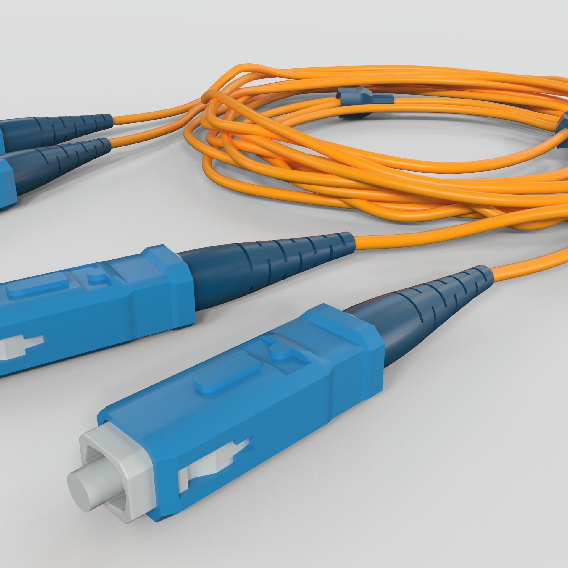 Fiber Optic 3D model | CGTrader