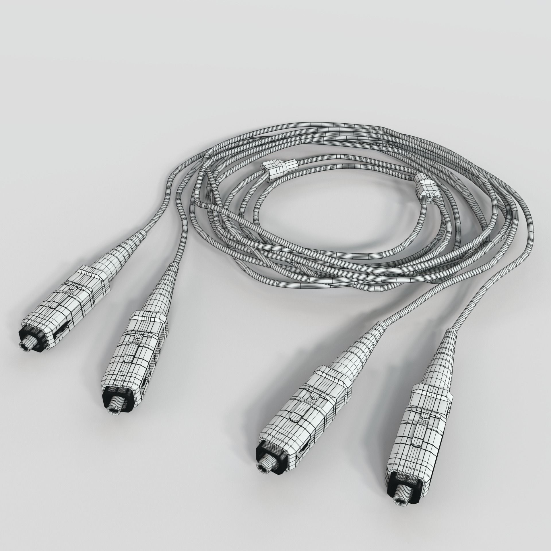 Fiber Optic 3D model | CGTrader