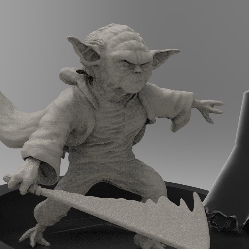 JODA STARWARS 3D model 3D printable | CGTrader
