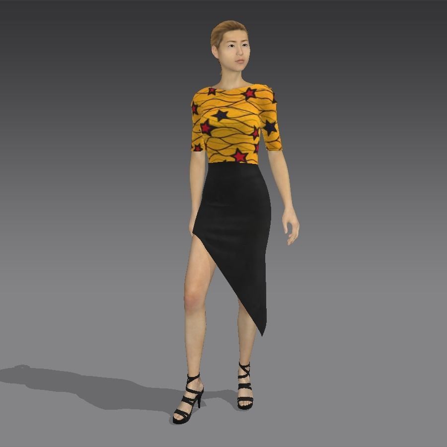 Sexy Lady 3D model | CGTrader