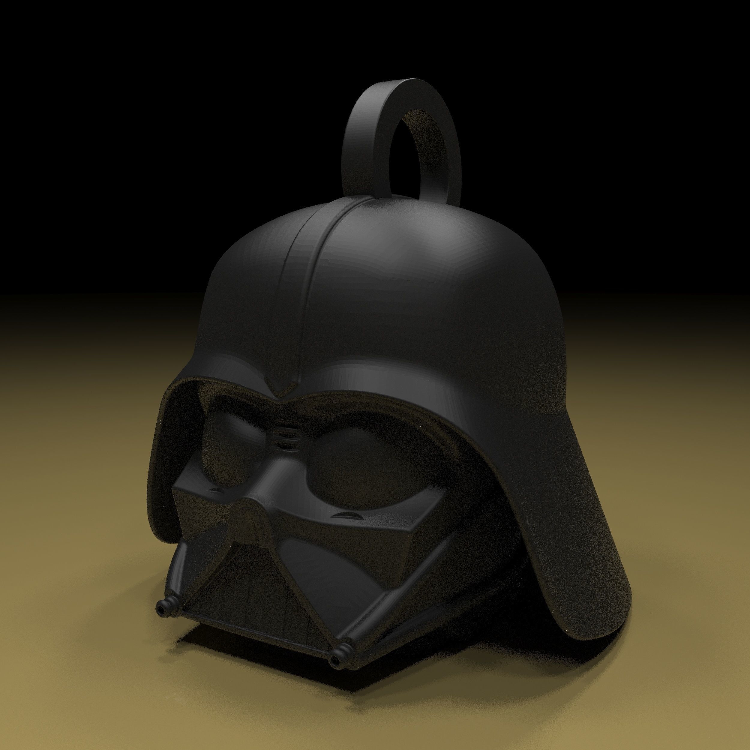 Darth Vader Keychain 3D model 3D printable | CGTrader