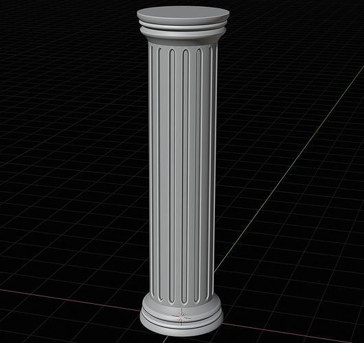 Roman Column 3D model | CGTrader