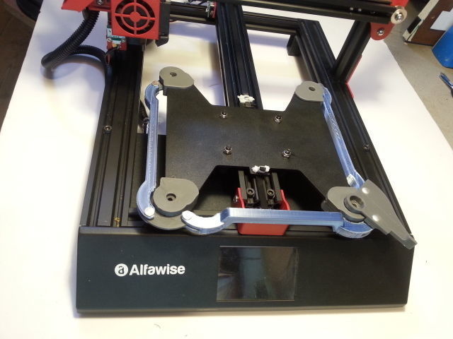 ADJUSTABLE BUILD PLATE FOR 3D PRINTER free 3D model 3D printable | CGTrader