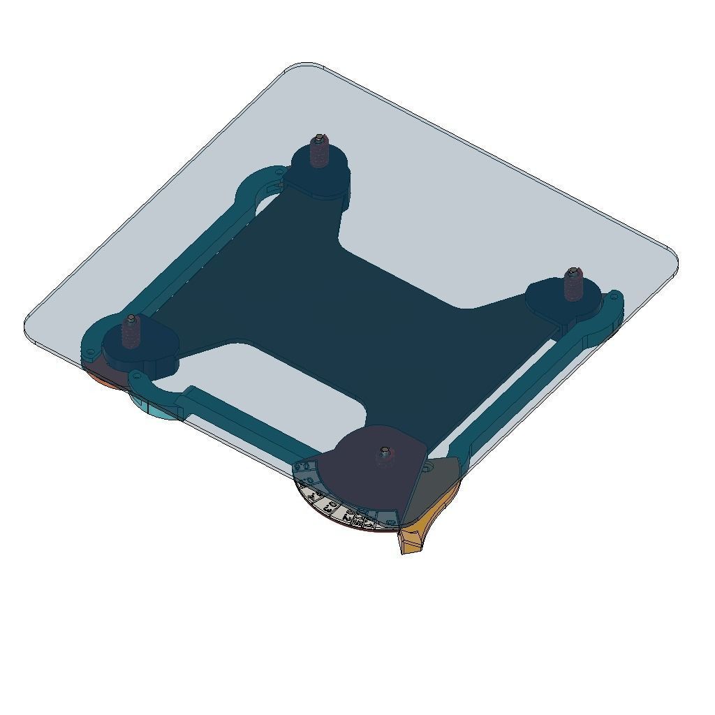 ADJUSTABLE BUILD PLATE FOR 3D PRINTER free 3D model 3D printable | CGTrader