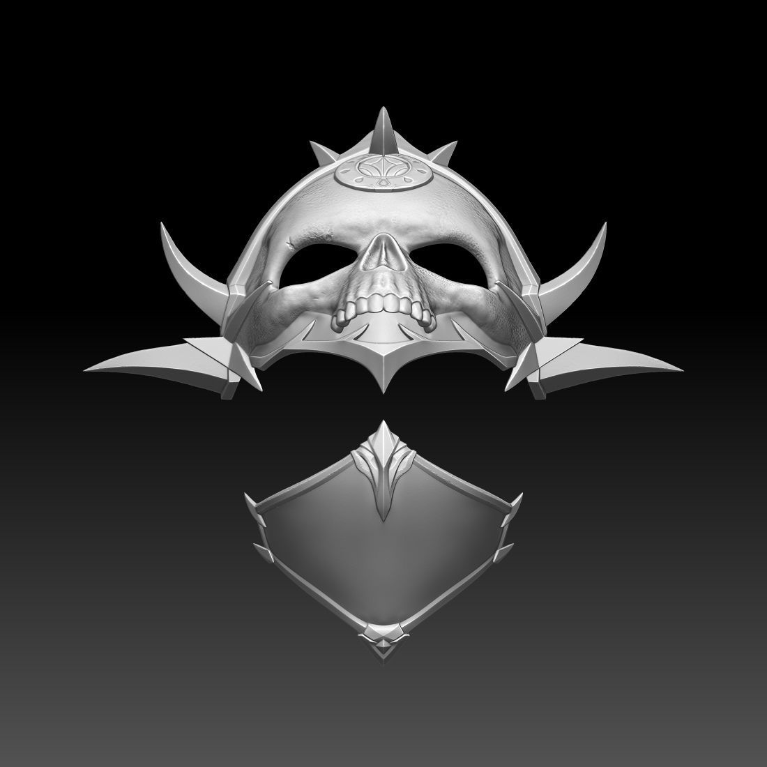 Kitana mask for cosplay Mortal Kombat 11 2in1 MK 3D model 3D printable ...