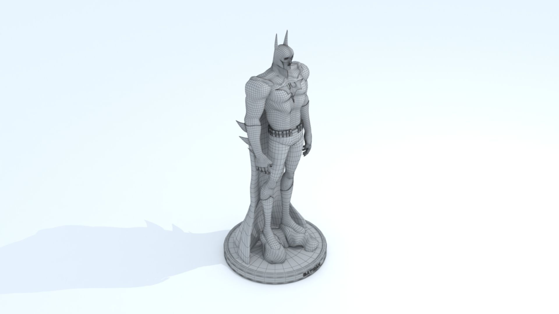 Batman Super Hero 3d Model 3d Printable Cgtrader