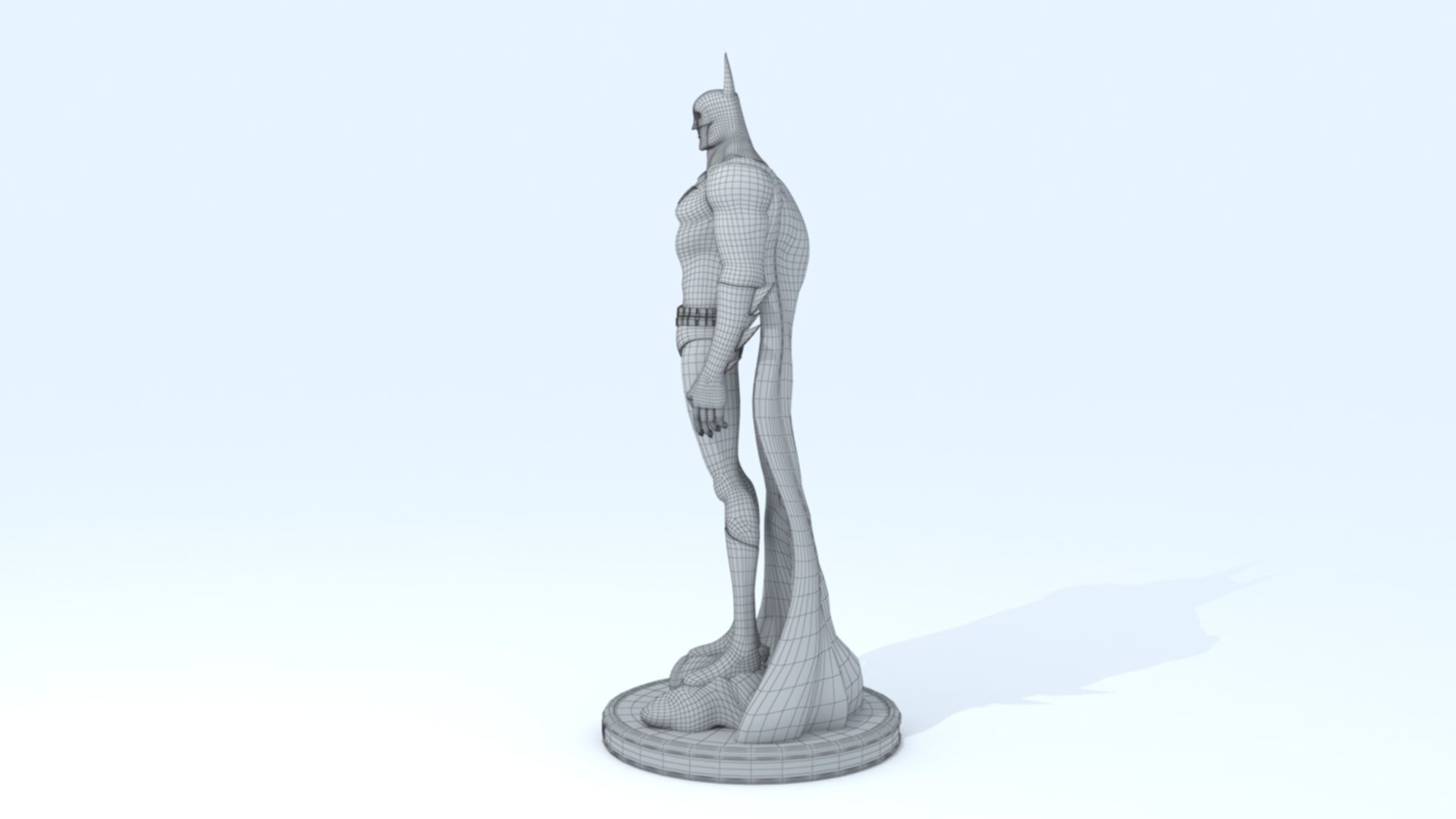 Batman Super Hero 3D model 3D printable | CGTrader