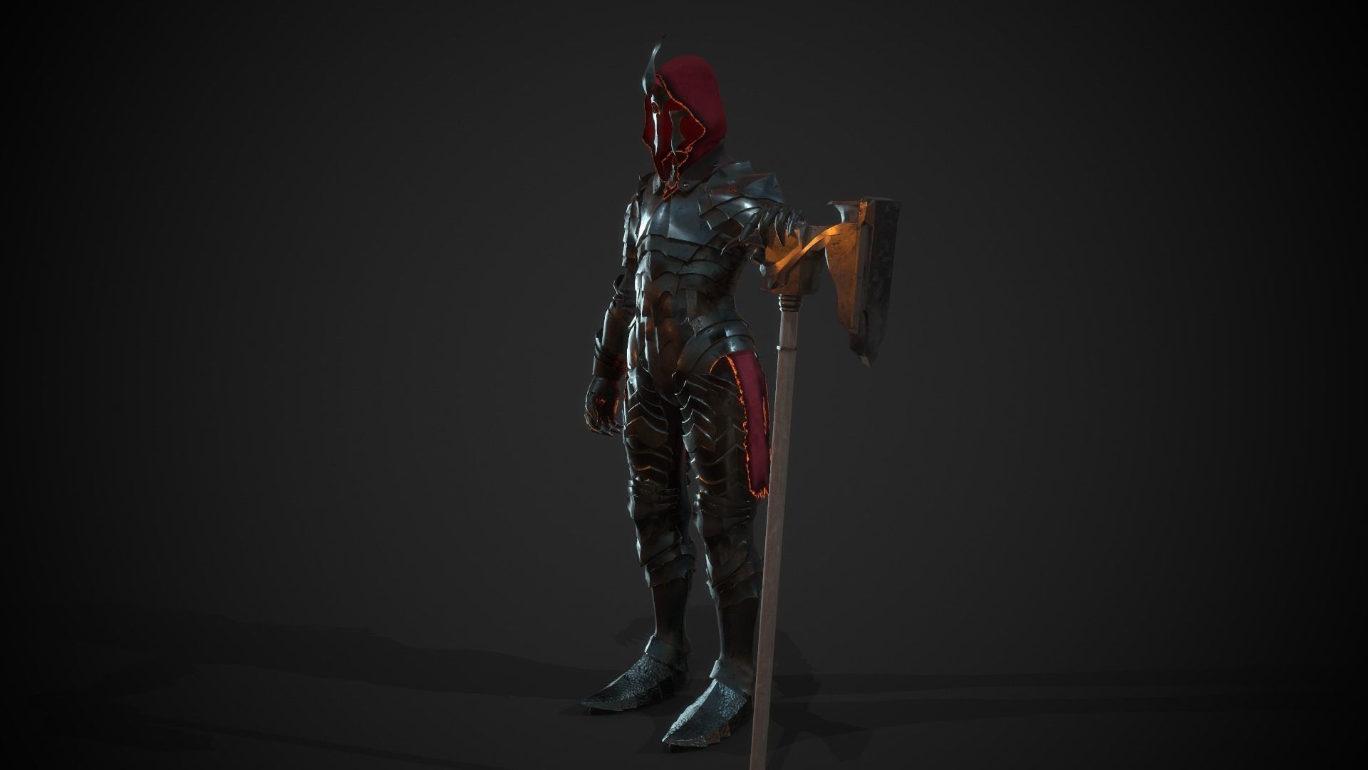 3D model Dark lord armor VR / AR / low-poly | CGTrader