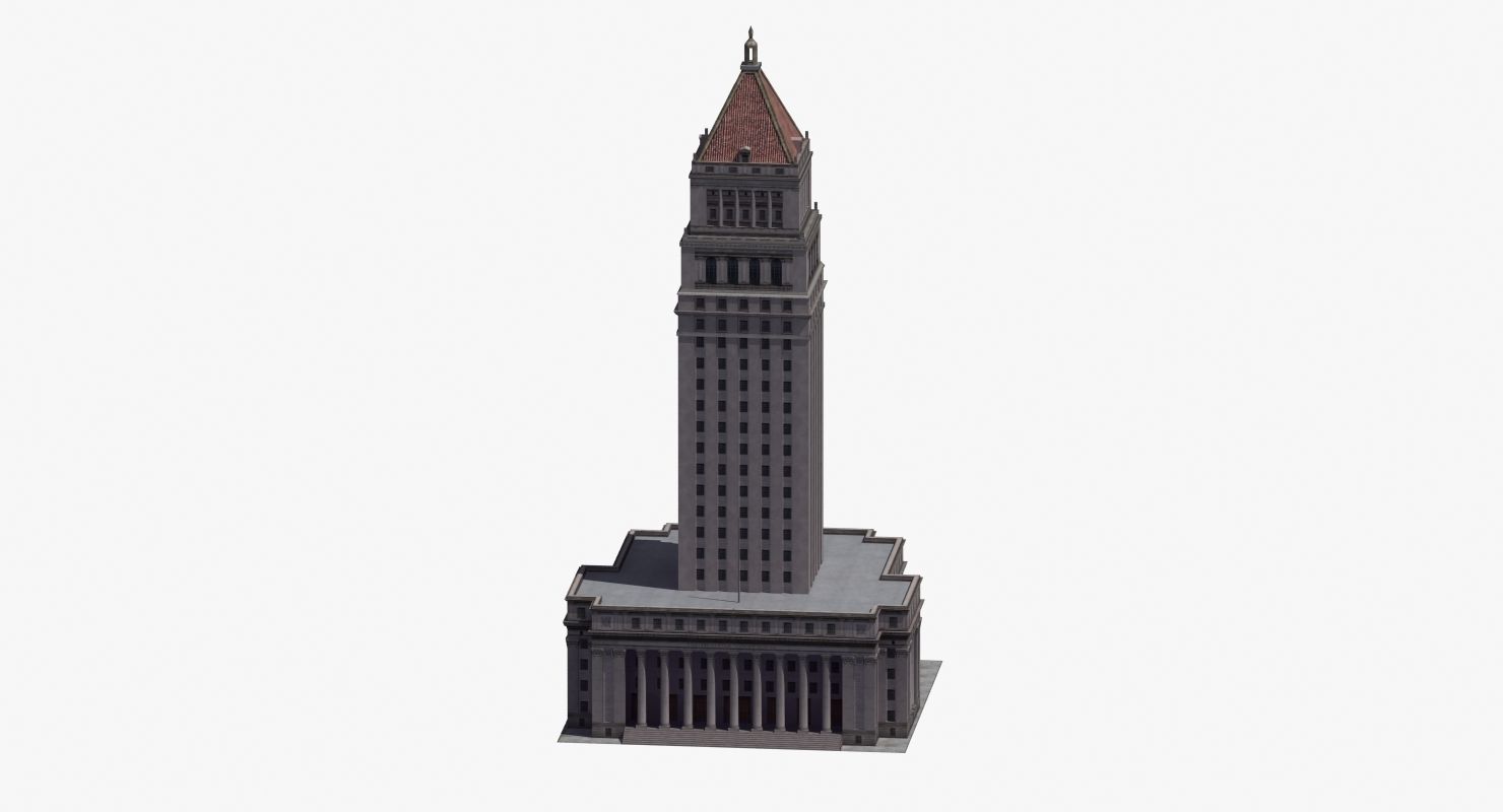 City Courthouse Building 3D model | CGTrader