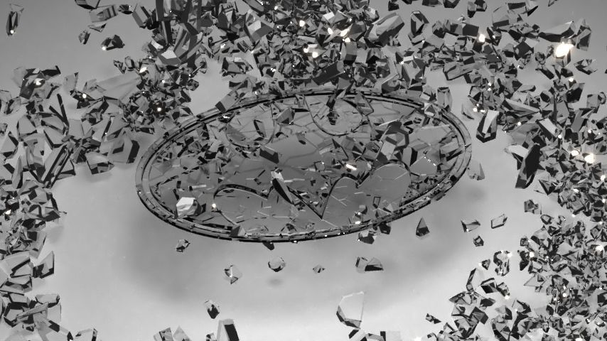 batman shattered 3D model animated | CGTrader