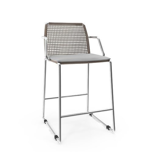 Manda bar armchair-mama green 3D model | CGTrader