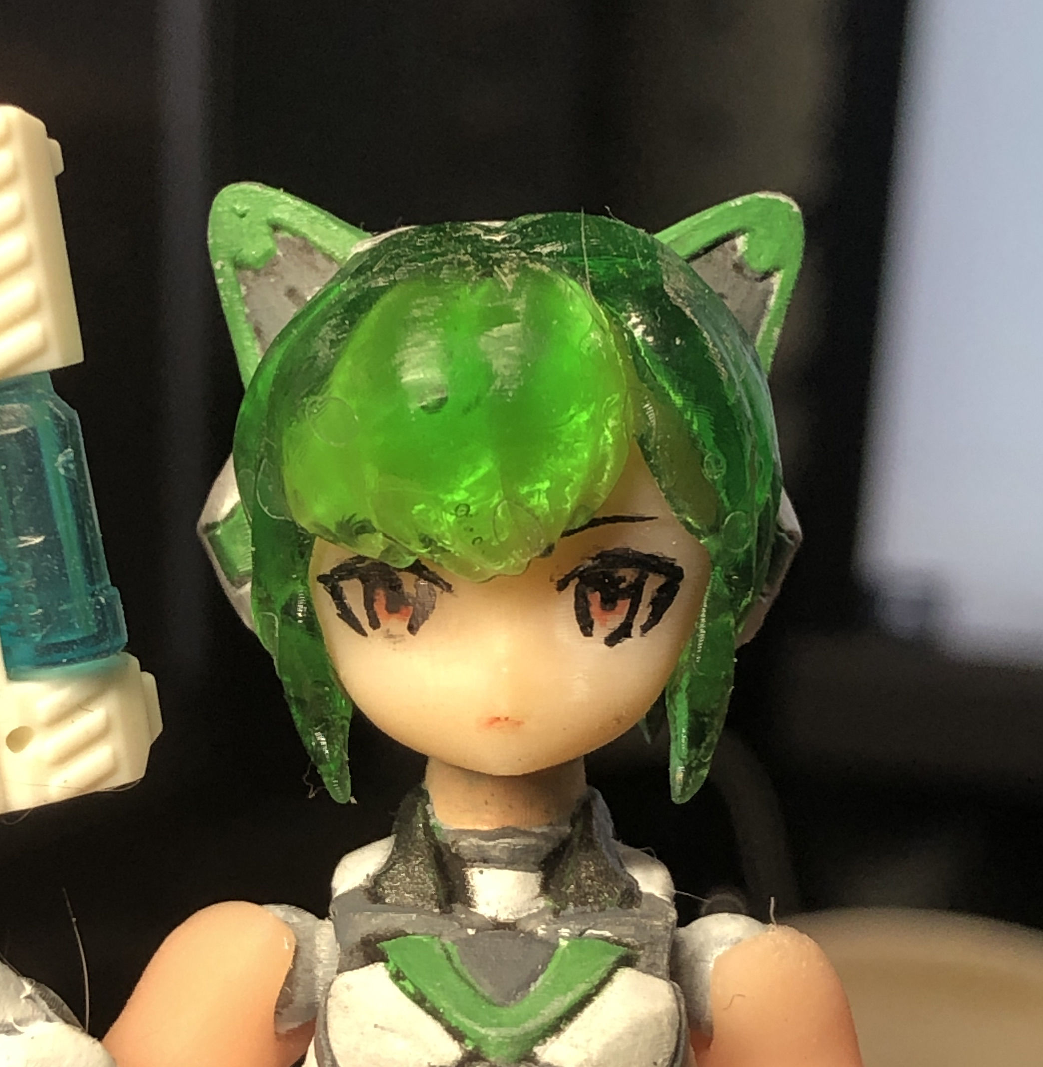 Anime mecha girl 3D model 3D printable | CGTrader