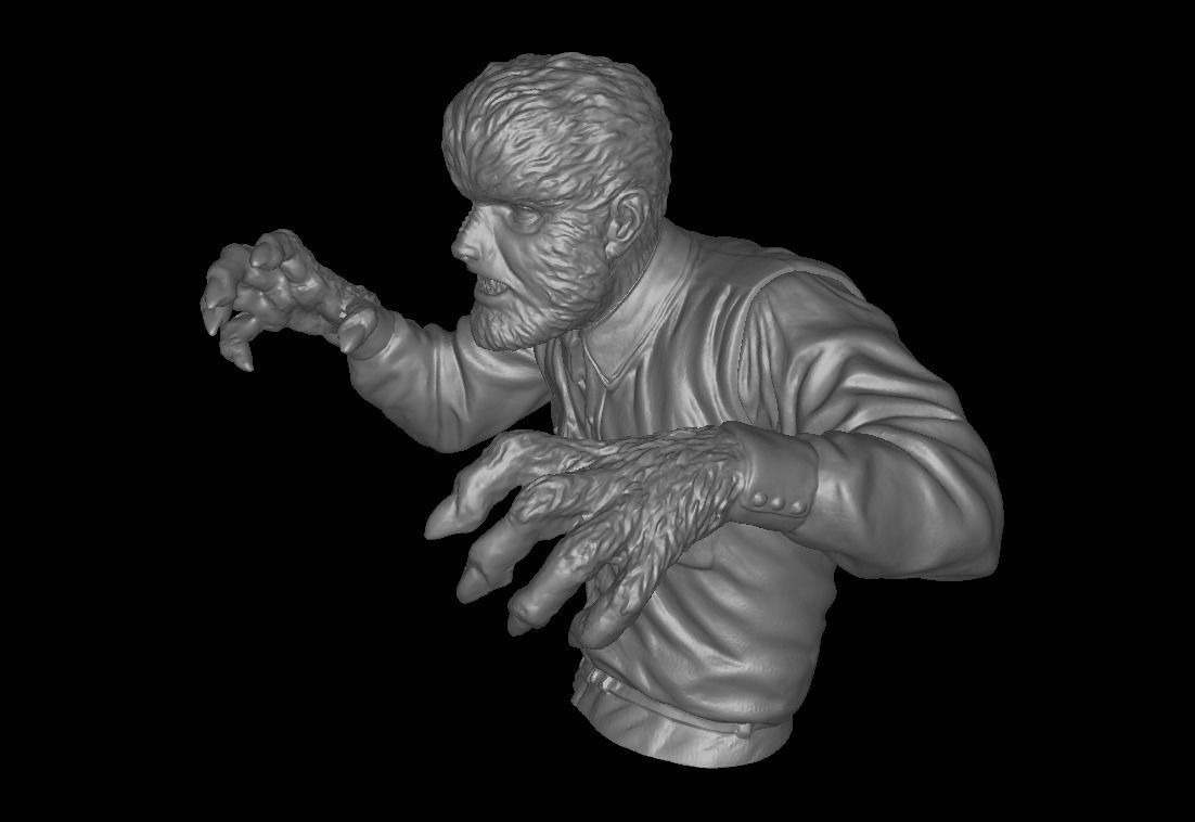 3D model Wolfman Original 1941 film high and VR / AR / low-poly | CGTrader