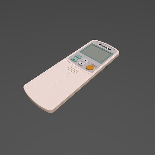 AC Remote 3D model | CGTrader