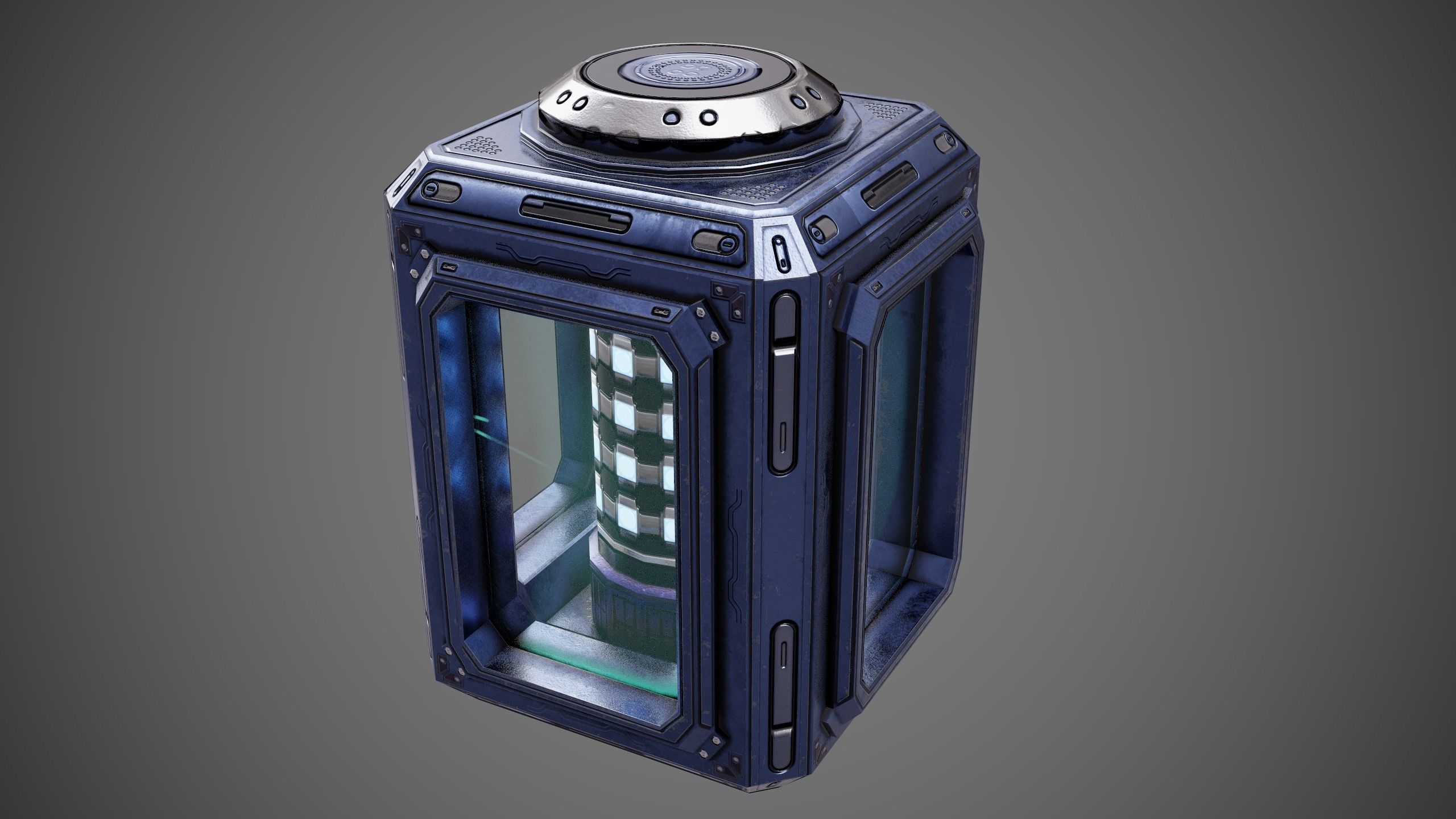 3D model Power Block Mini Reactor Core PBR | CGTrader