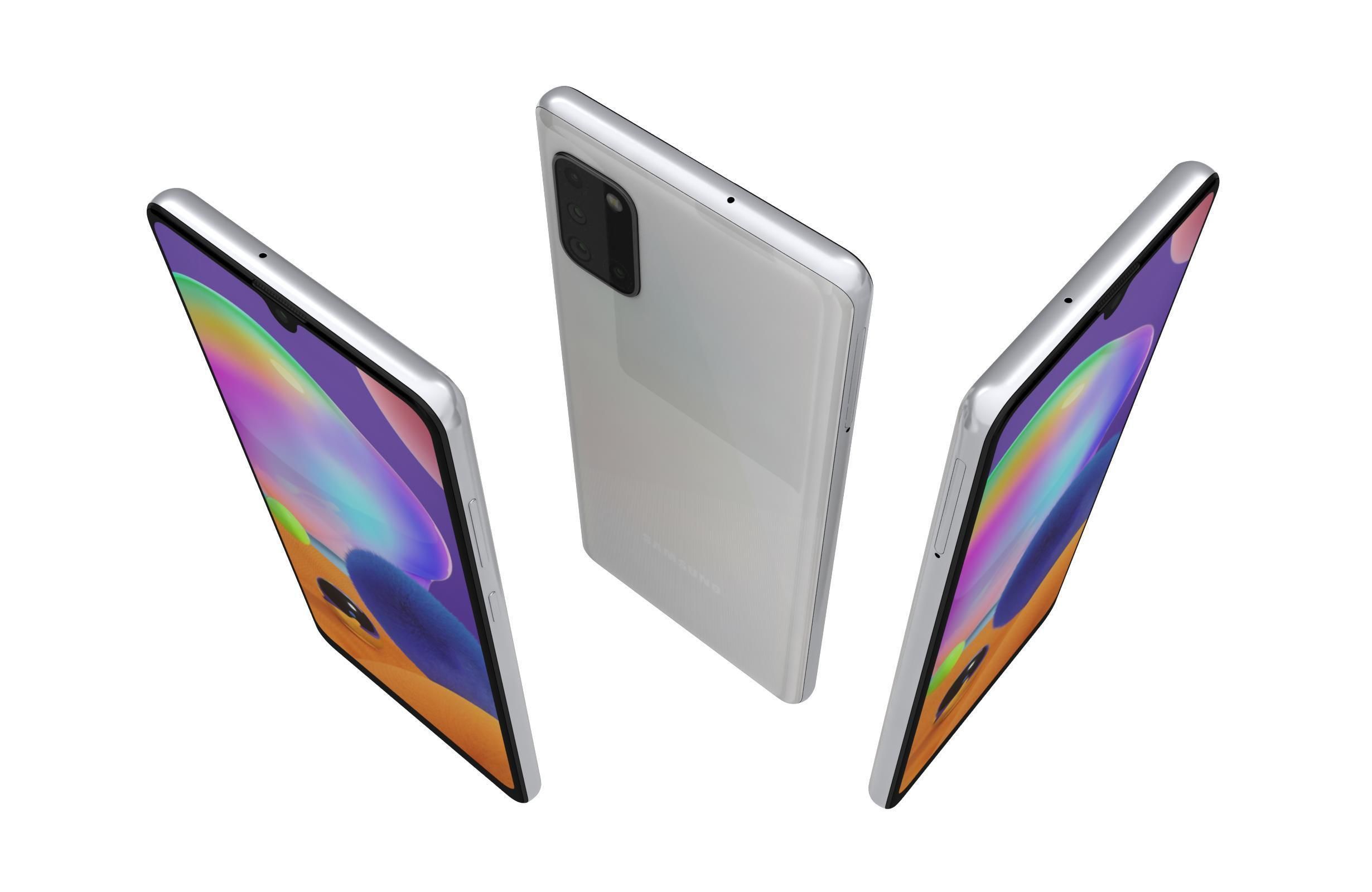 Samsung Galaxy A31 All Colors 3D model | CGTrader