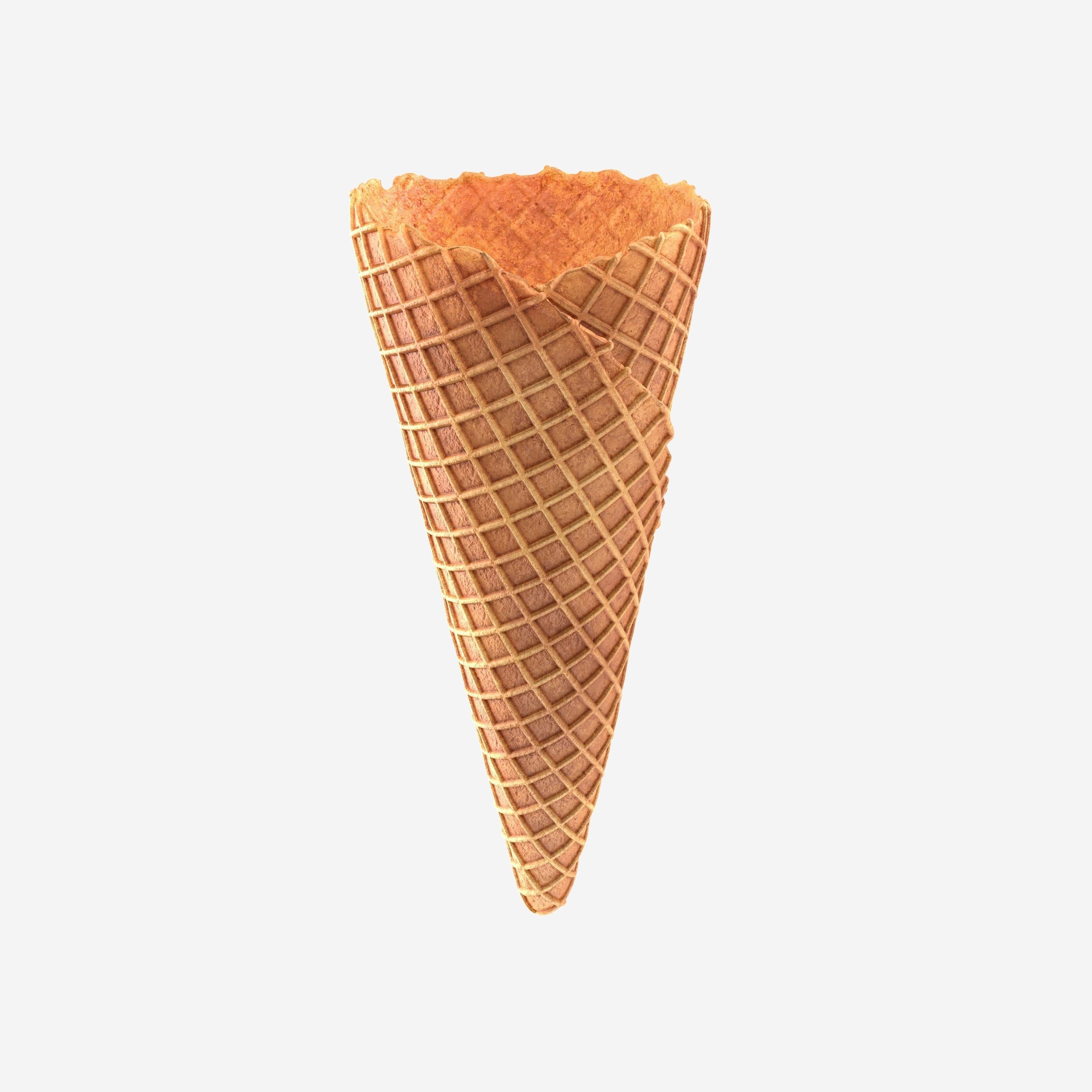 Ice cream cone cake 3D | CGTrader