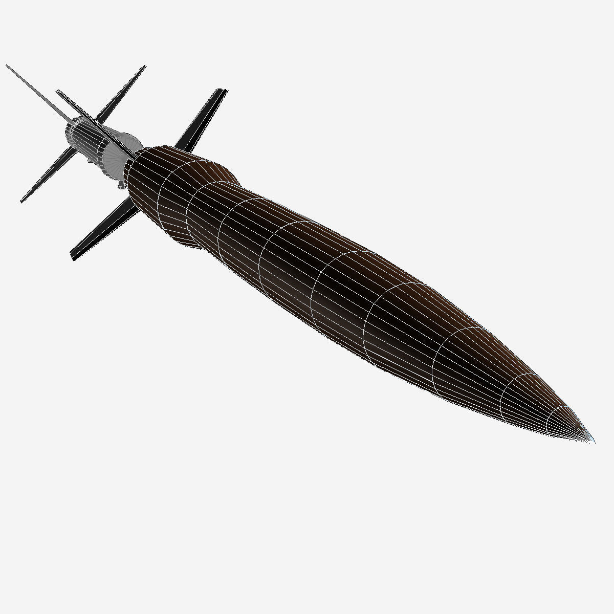 Astrobee 200 Rocket 3D model | CGTrader