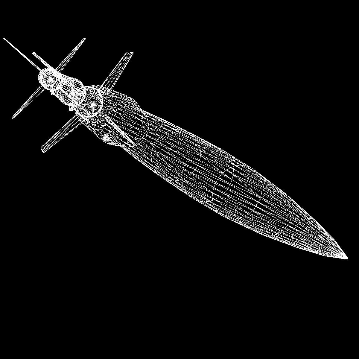 Astrobee 200 Rocket 3D model | CGTrader